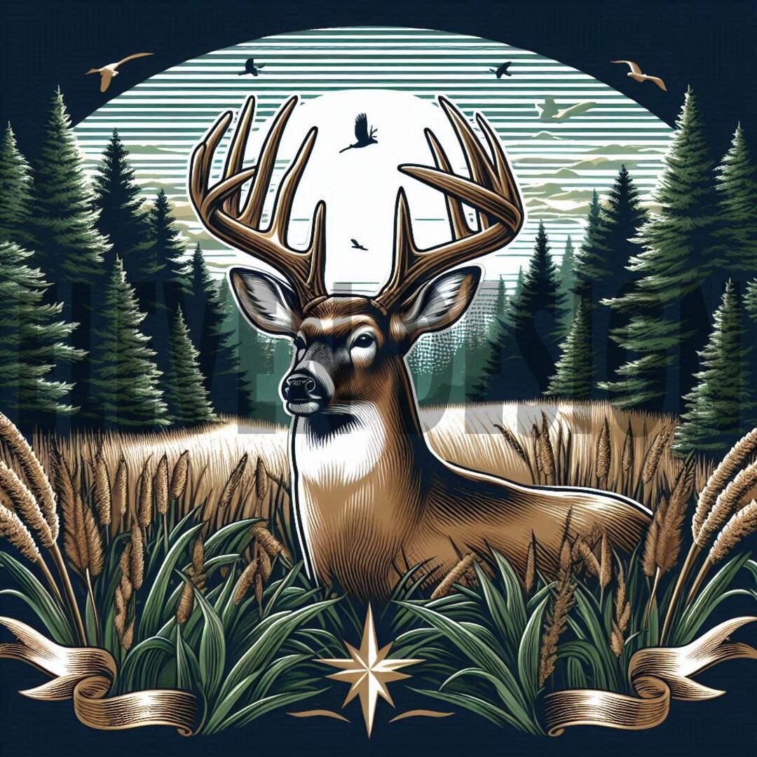 Deer Hunting Sublimation Transparent Background PNG Deer Hunter PNG ...