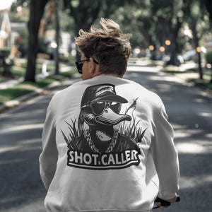 Shot Caller Duck PNG: Hunting Clipart Design (digital Download) - Etsy