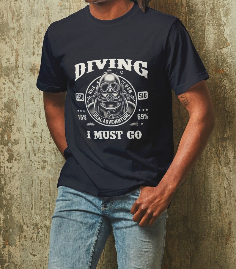 Diving Sublimation Design: Scuba Print PNG Files (commercial Use) - Etsy