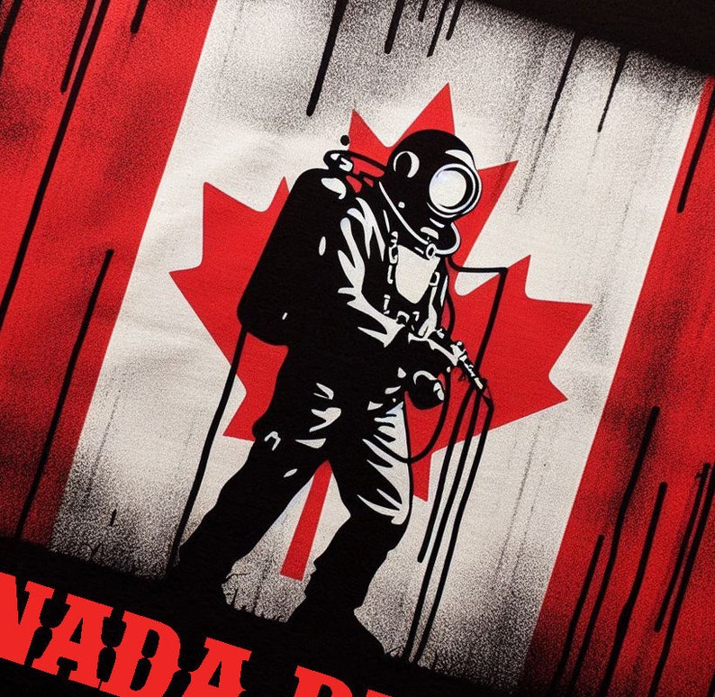 Canada Scuba Diving Design: Flag Sublimation PNG (digital Download) - Etsy