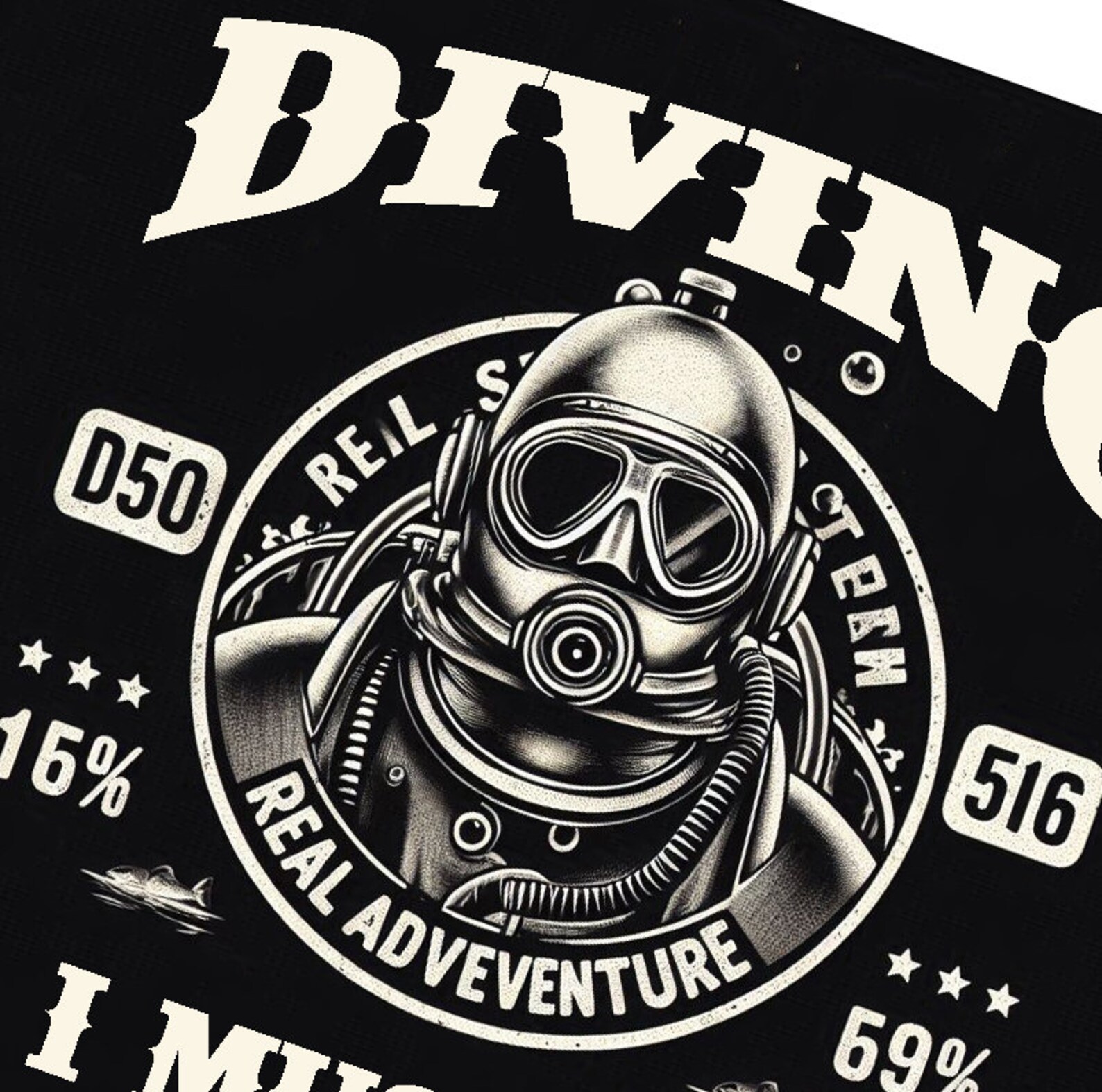Diving Sublimation Design: Scuba Print PNG Files (commercial Use) - Etsy