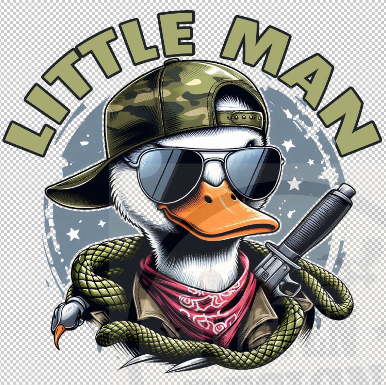 Little Man Duck Clipart: Kids Shirt Design PNG (digital Download) - Etsy
