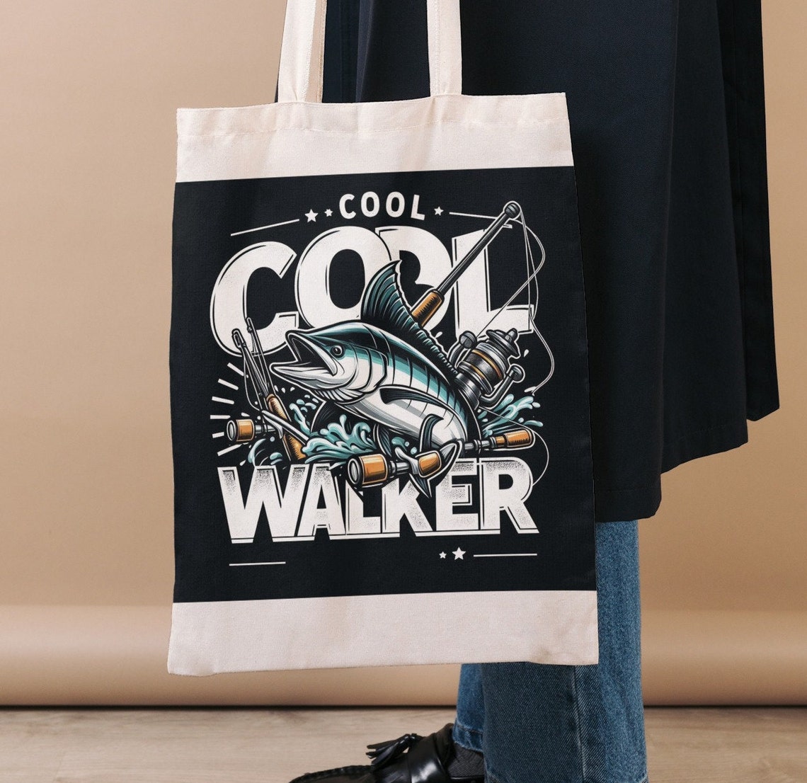 Cool Walker Fishing Sublimation PNG - Fishing Image Dtf Dtg File ...