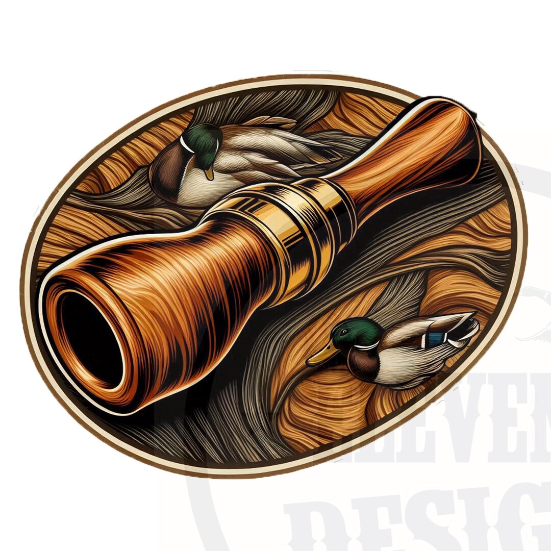 Duck Call PNG: Hunting Shirt Design, Sublimation Print File - Etsy
