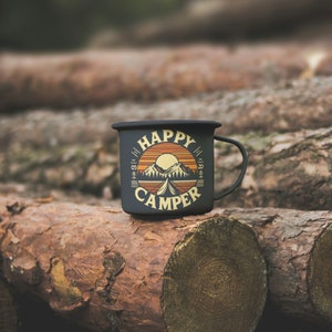 Happy Camper Clipart: Camping Design PNG (digital Download) - Etsy
