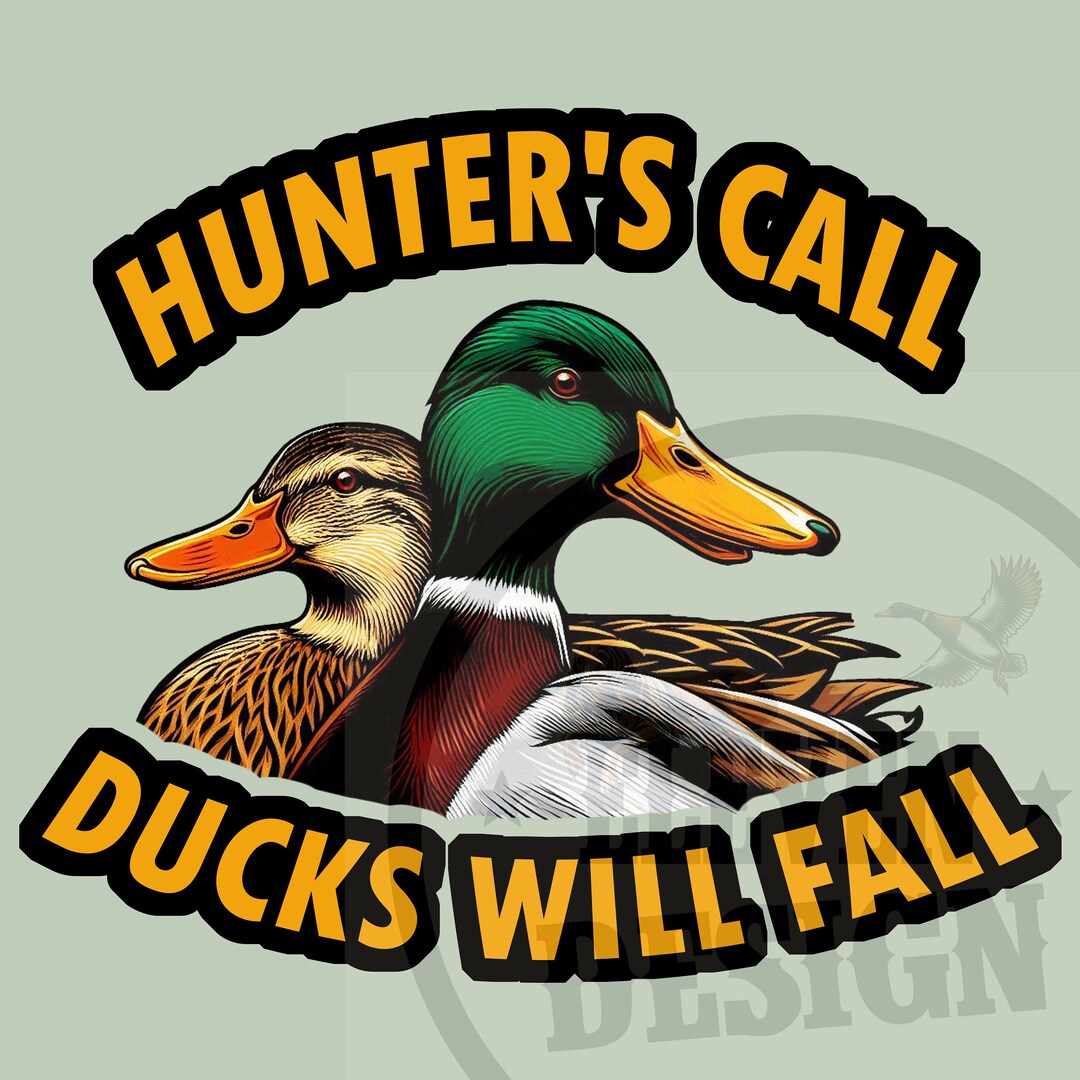 Hunter's Call Sublimation Transparent Background High-quality Digital ...