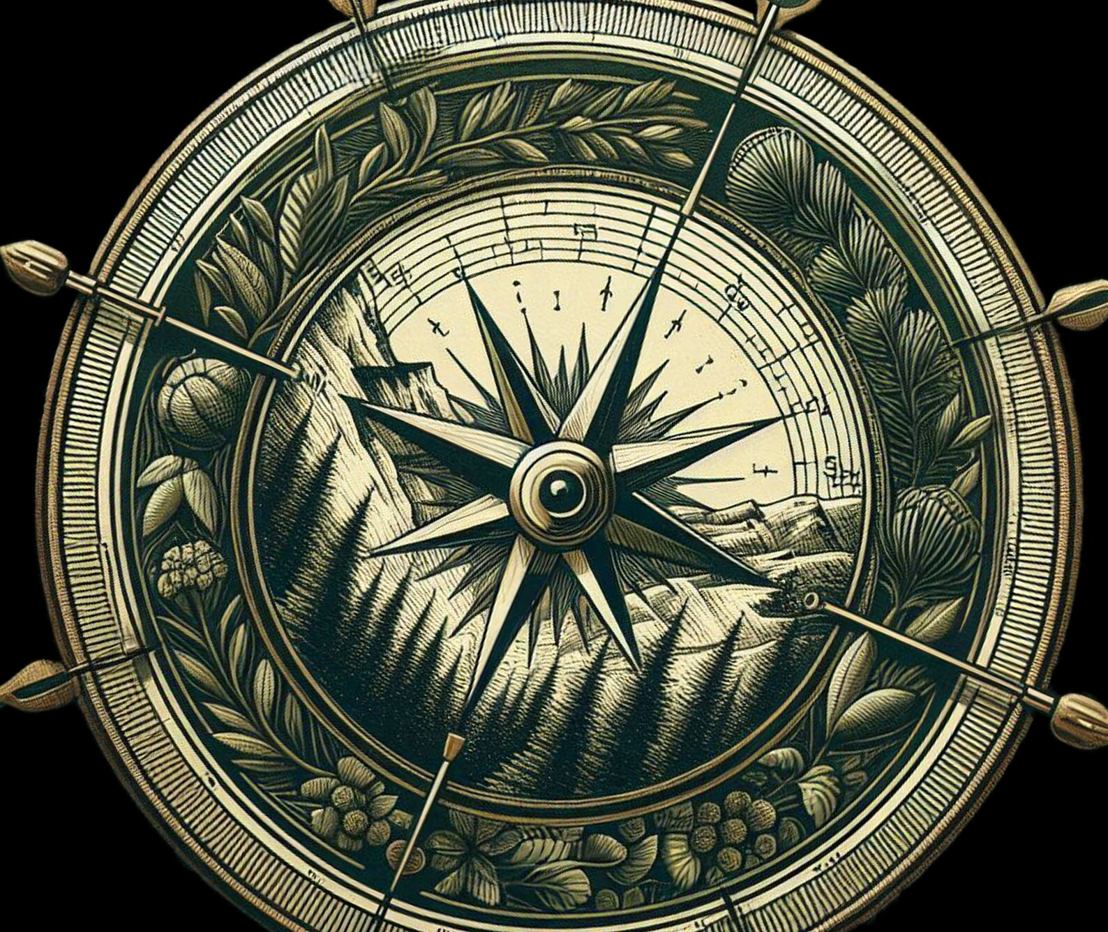 Compass Sublimation PNG Compass Print Files Compass Clipart Compass Shirt Design Compass Hiking ...