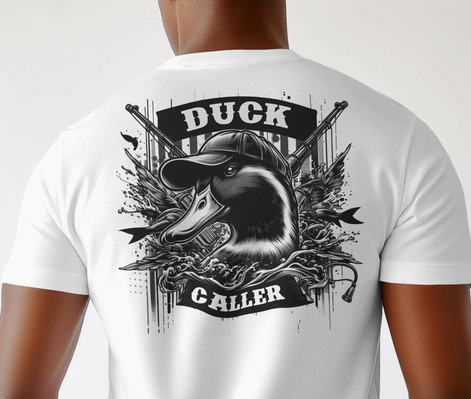 Duck Caller Sublimation Design: Hunting Clipart PNG (digital Download ...