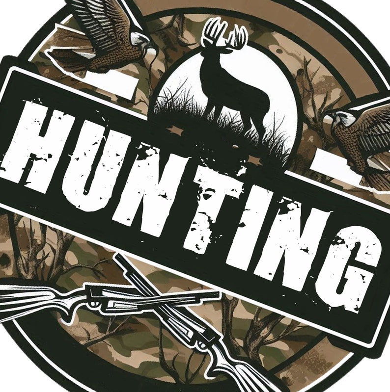 Hunting Design PNG Files Tshirt Design Print Files Hunter Shirt Design ...