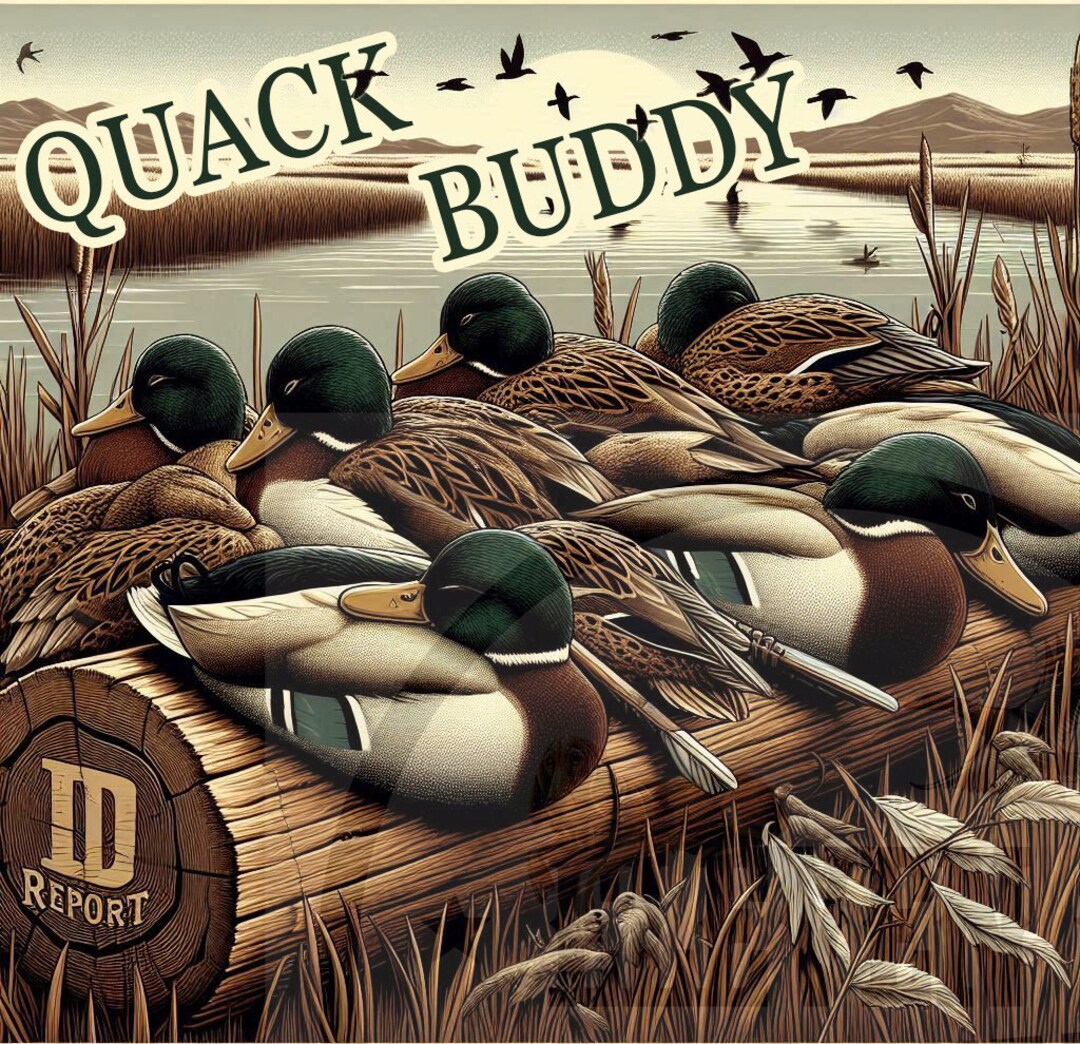 Quack Buddy Hunting Sublimate Print Files - Quack Png - Ducks Print ...