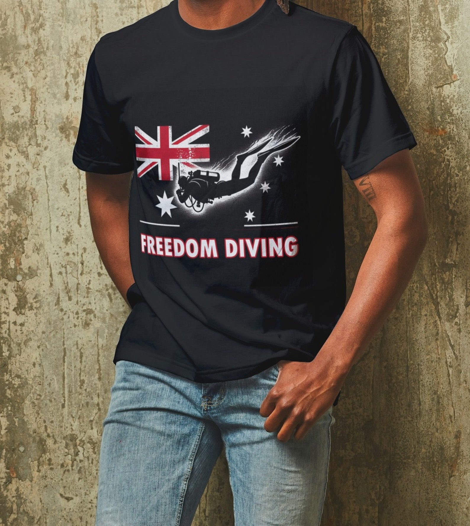 Freedom Diving Sublimation Design Png Files Transparent Background ...