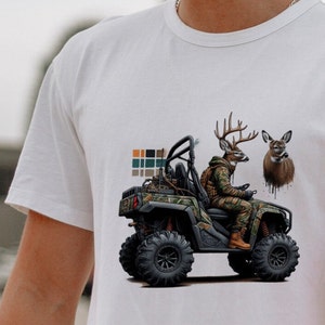 Deer Hunting PNG: Camo UTV Hunter Design (digital Download) - Etsy