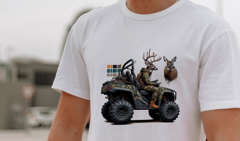 Deer Hunting PNG: Camo UTV Hunter Design (digital Download) - Etsy