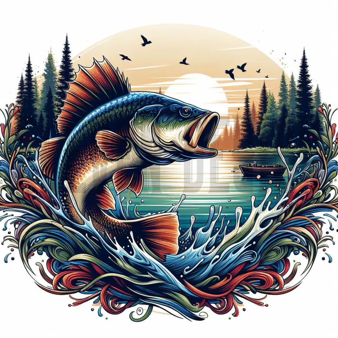 Fishing Png Fishing Hunt PNG Outdoors Png Fishing Sublimation Files ...