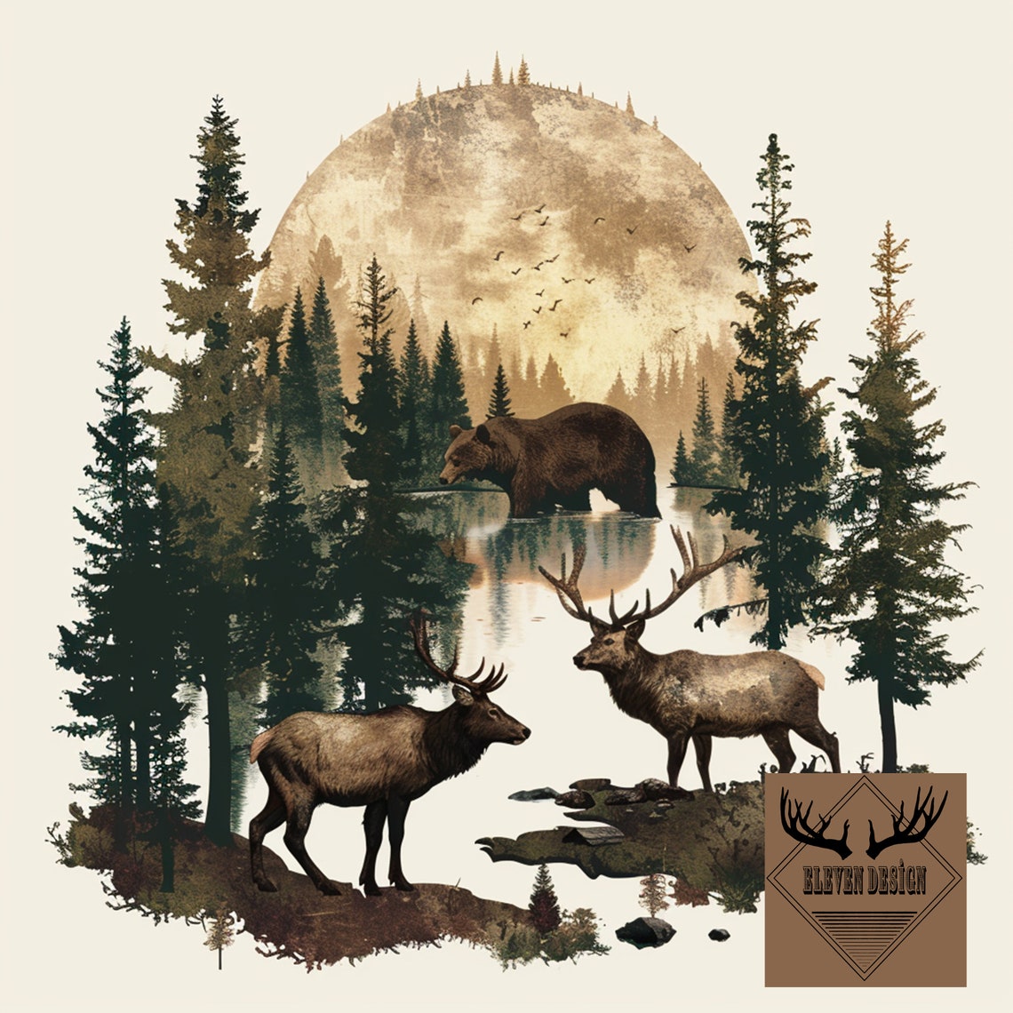 Deer Hunting Png Deer Hunting Sublimation Deer Hunting Shirt Design ...