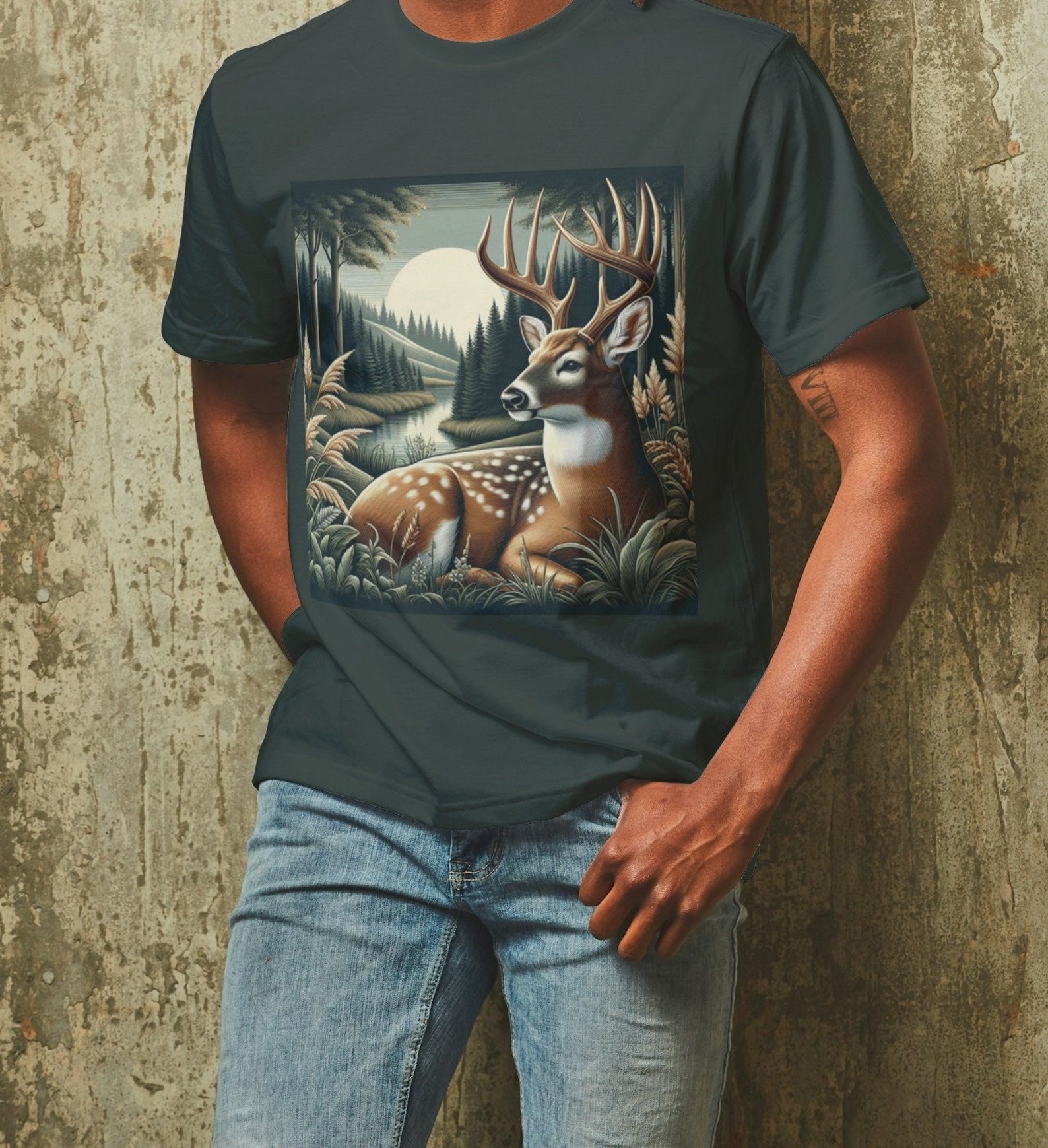 Hunting Deer Sublimation PNG Deer Hunt Sublimate Print Files Deer ...