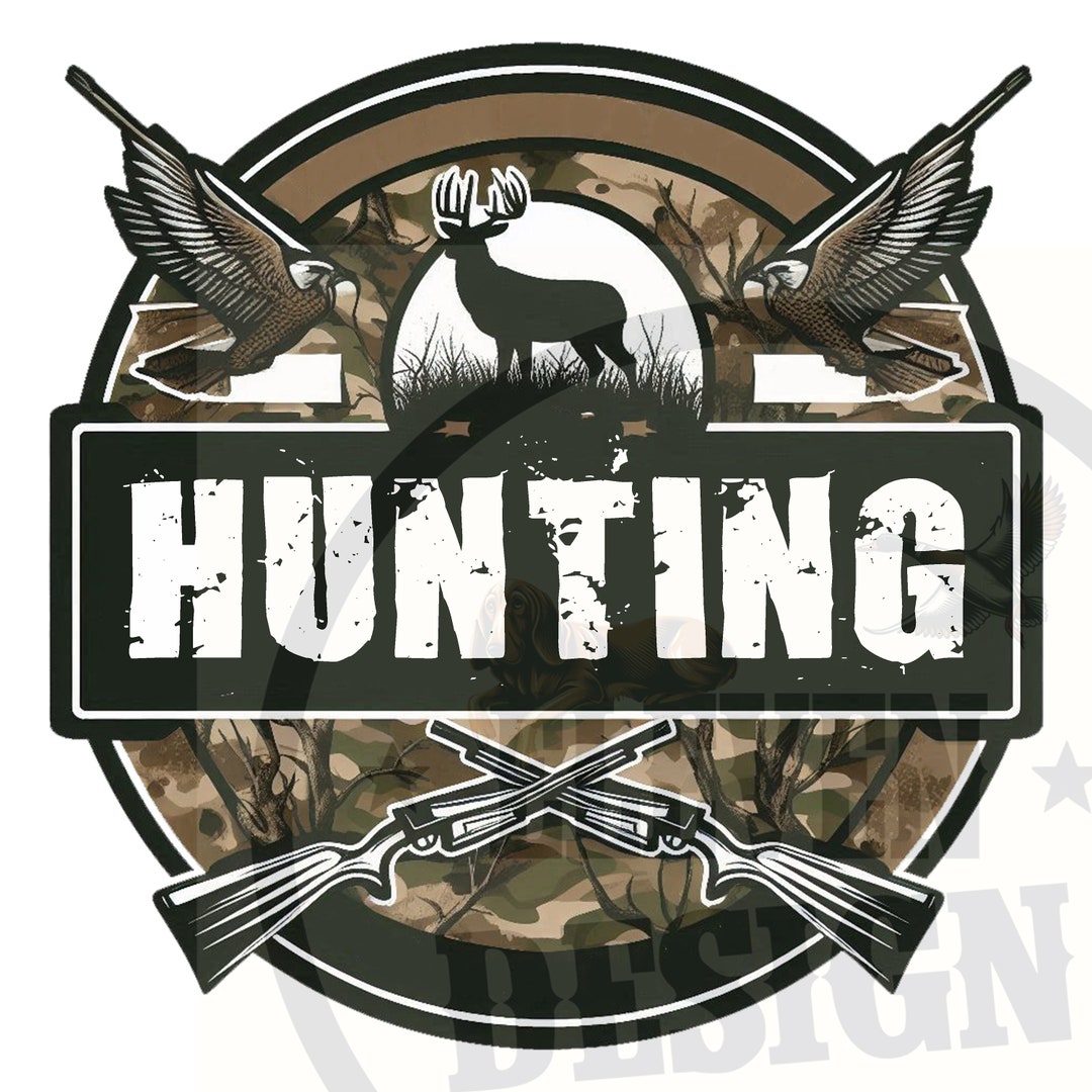 Hunting Design PNG Files Tshirt Design Print Files Hunter Shirt Design ...