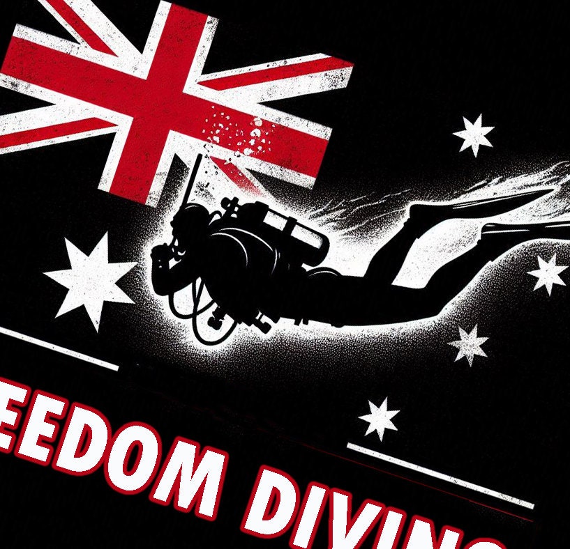 Freedom Diving Sublimation Design Png Files Transparent Background ...
