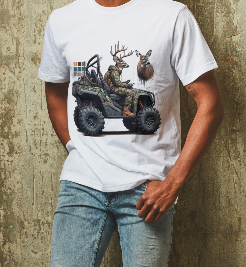 Deer Hunting PNG: Camo UTV Hunter Design (digital Download) - Etsy
