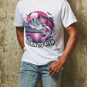 Pink Bass Fishing PNG: Born to Fish Design (digital Download) - Etsy