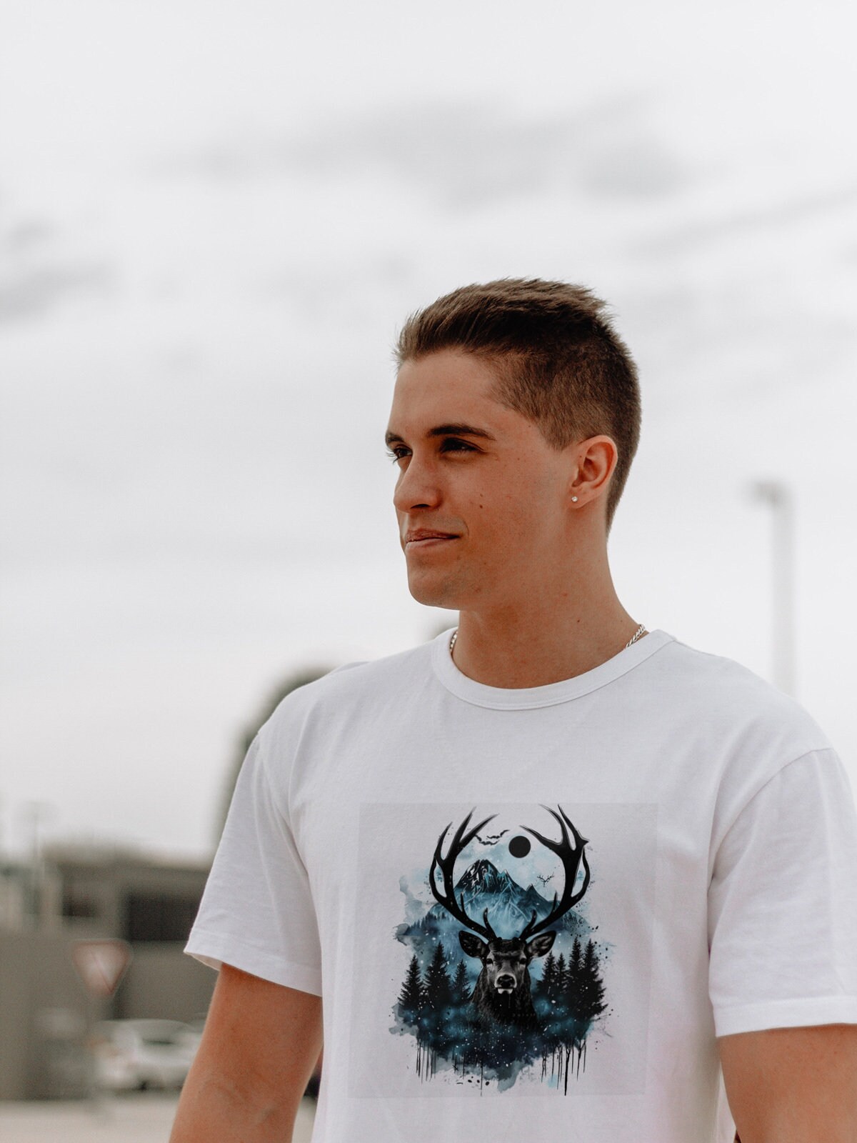 Deer Hunting PNG Nationalistic Artwork Hunting Image for Sublimation ...