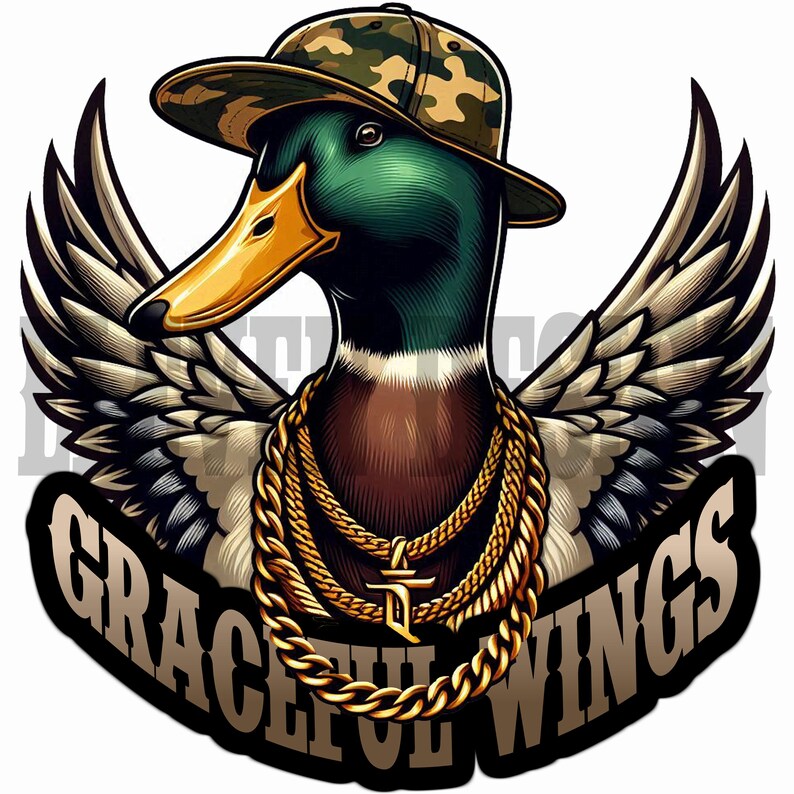 Graceful Wings Ducks Sublimation Png Ducks Wings Shirt Design Ducks ...