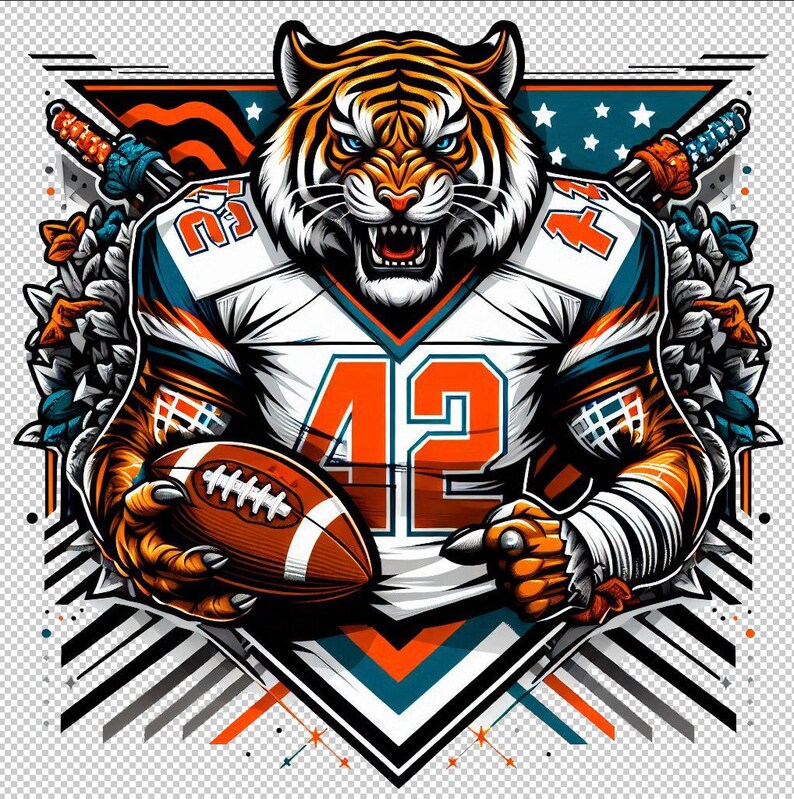 Tiger Football PNG | Tigers Transparent Background Png | Tigers ...