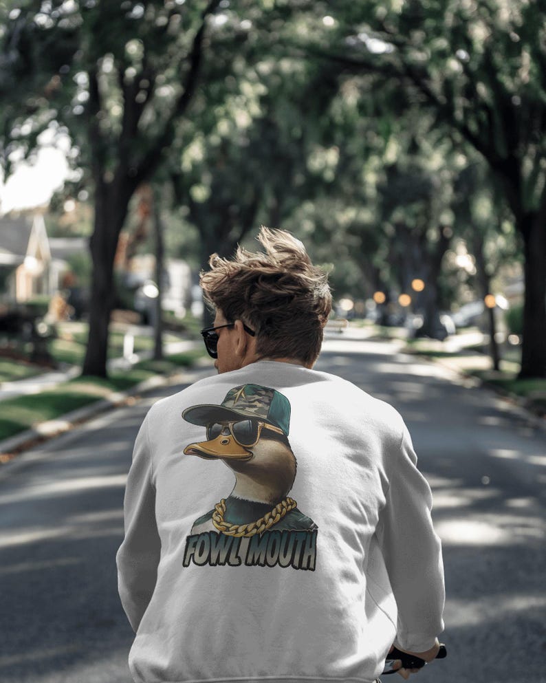 Fowl Mouth Duck PNG: Hunting Shirt Design (digital Download) - Etsy