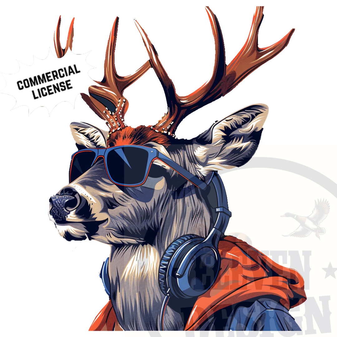 Deer Sublimate Design | PNG Files | Deer Shirt Design | Dtf Dtg Print ...