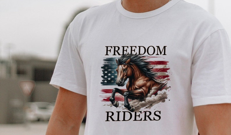 Freedom Riders Sublimation Horses Image PNG American Horses Sublimate ...