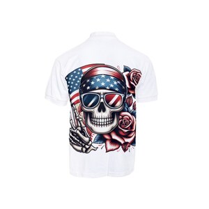 American Skeleton Labor Day Sublimation Design (PNG) - Etsy