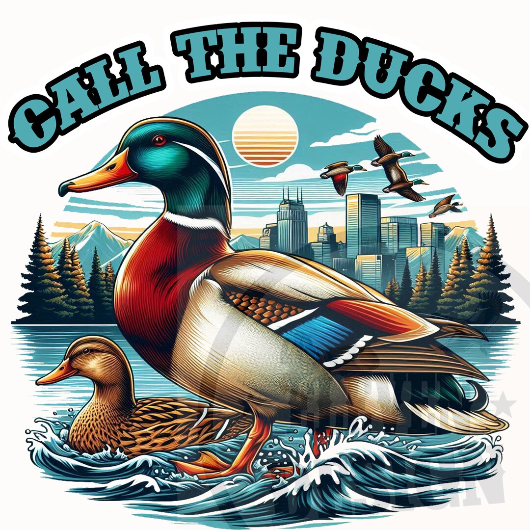 Call the Ducks Sublimation Print: Kids Shirt Design (digital Download ...