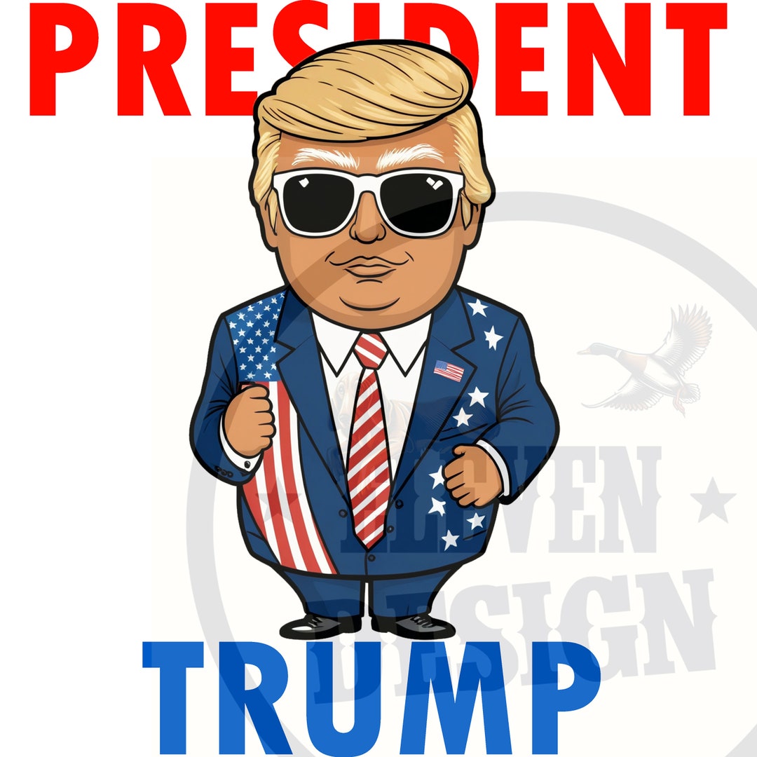 President Donald Trump | Sun Glasses Trump Patriotic Design Png | Vote ...