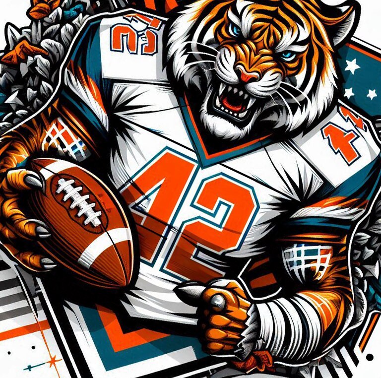 Tiger Football PNG | Tigers Transparent Background Png | Tigers ...