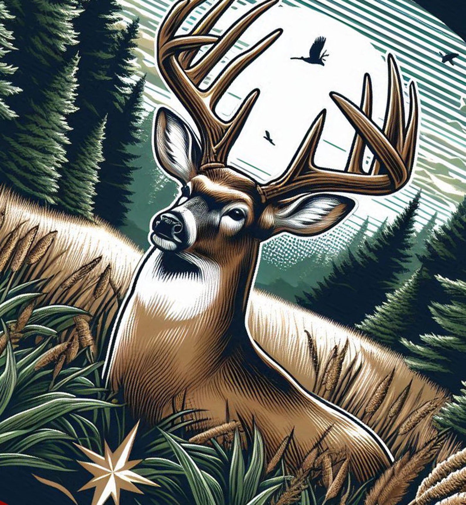 Deer Hunting Sublimation Transparent Background PNG Deer Hunter PNG ...