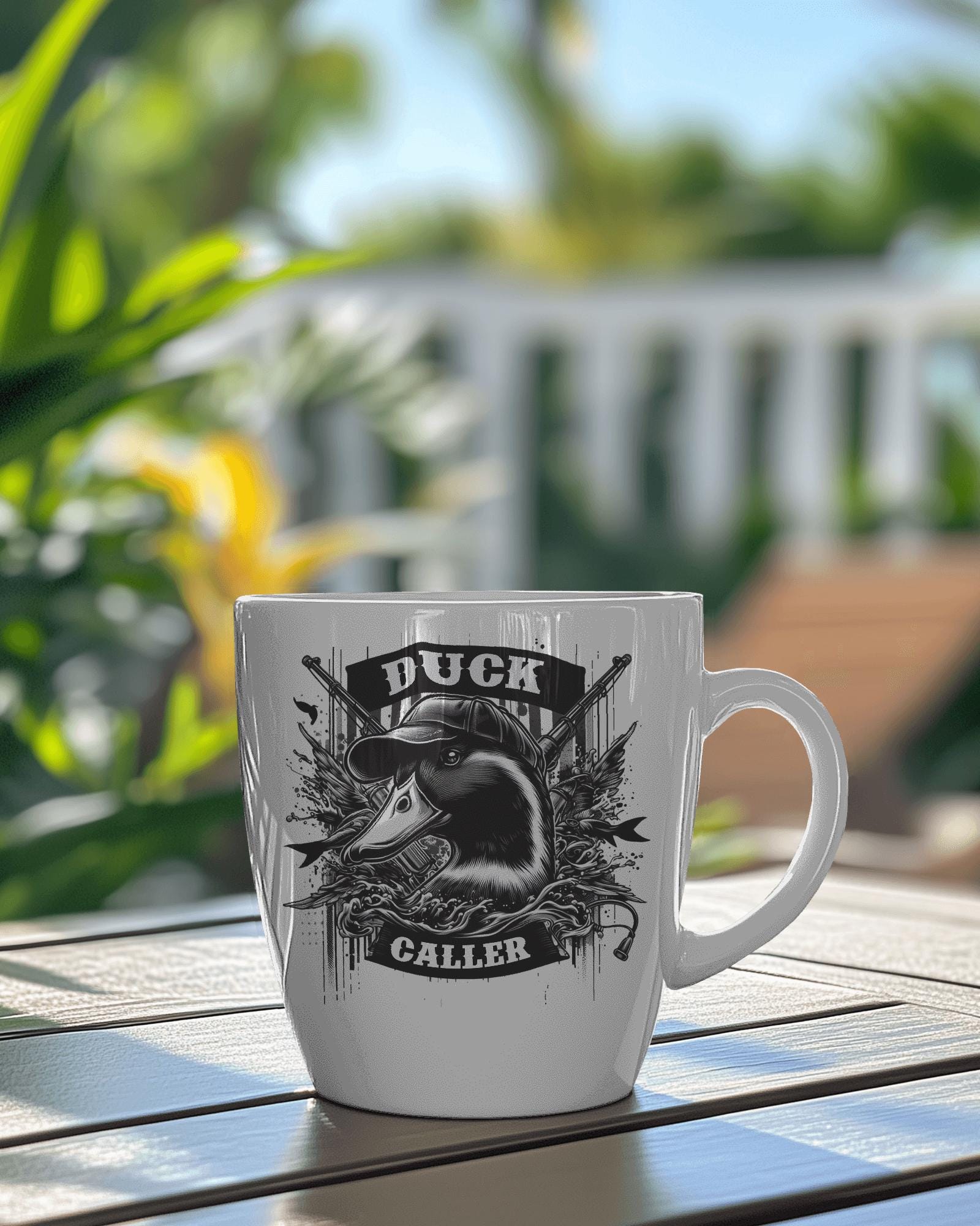 Duck Caller Sublimation Design: Hunting Clipart PNG (digital Download ...