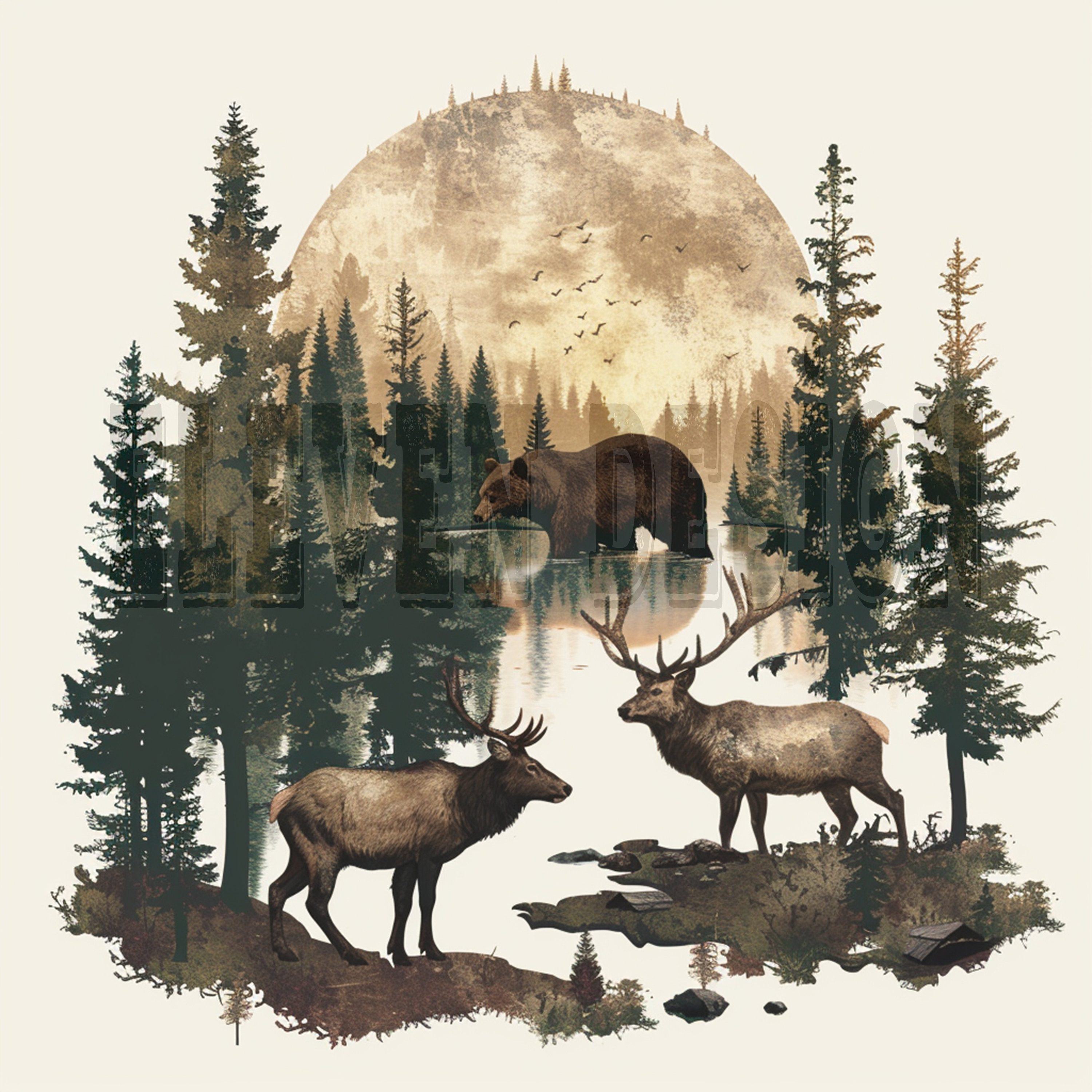 Deer Hunting Png Deer Hunting Sublimation Deer Hunting Shirt Design ...