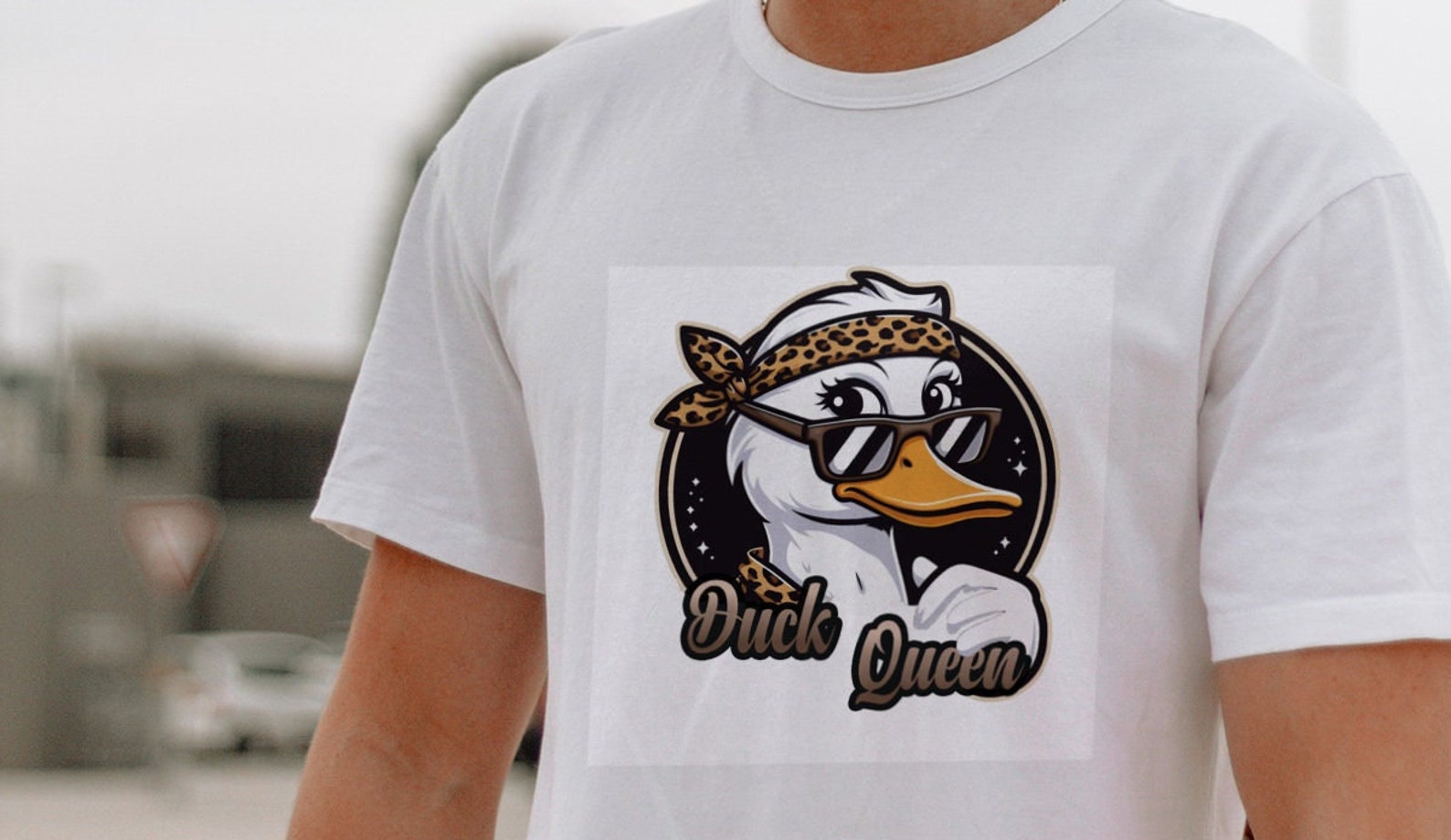 Duck Queen Sublimation Png Duck Print Files Female Duck Instant ...