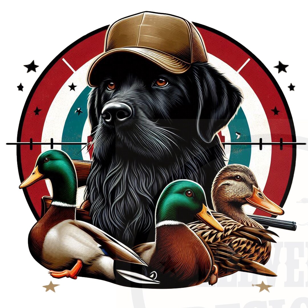 Dog With Ducks Sublimation Design: Hunting PNG (digital Download) - Etsy