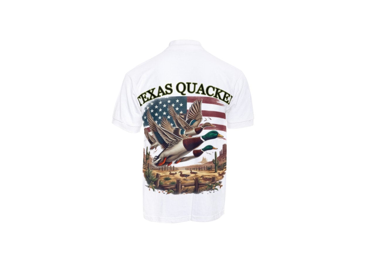 Texas Quacker Sublimation PNG - Flying Duck Hunting PNG - Quacker ...