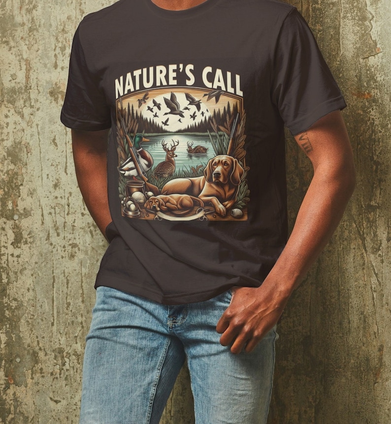 Nature's Call Hunt Season Design: Wildlife Art (PNG Digital Download ...