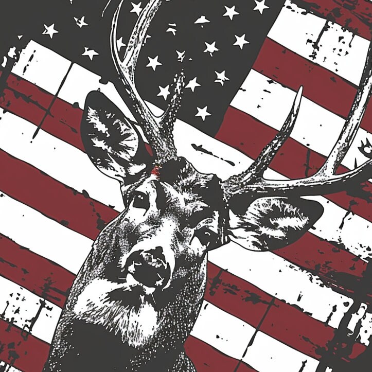 White Tailed Deer Png Hunting Sublimation Designs Download Transparent ...