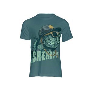 Sheriff Fishing Sublimation Design Png Fishing Sublimate Printable ...