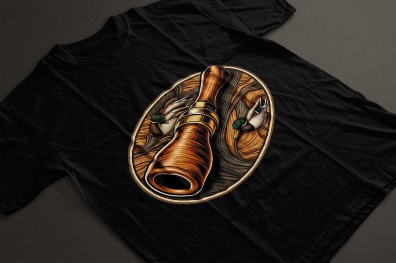 Duck Call PNG: Hunting Shirt Design, Sublimation Print File - Etsy