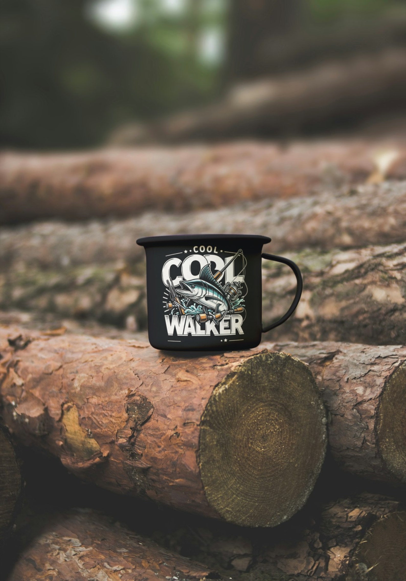 Cool Walker Fishing Sublimation PNG - Fishing Image Dtf Dtg File ...
