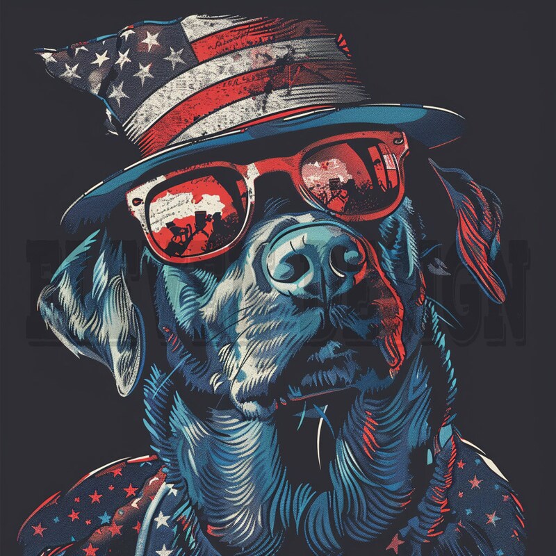 4th of July Dog - Etsy