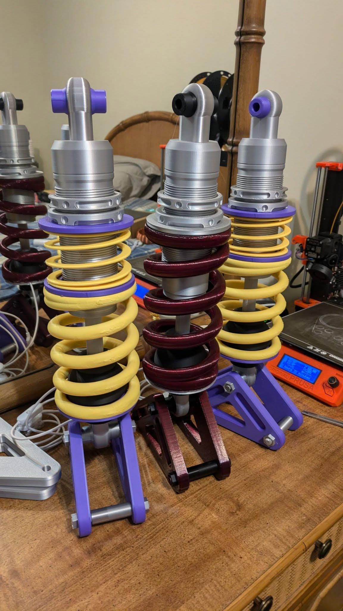 3D Printed Coilover Shock Light - Etsy