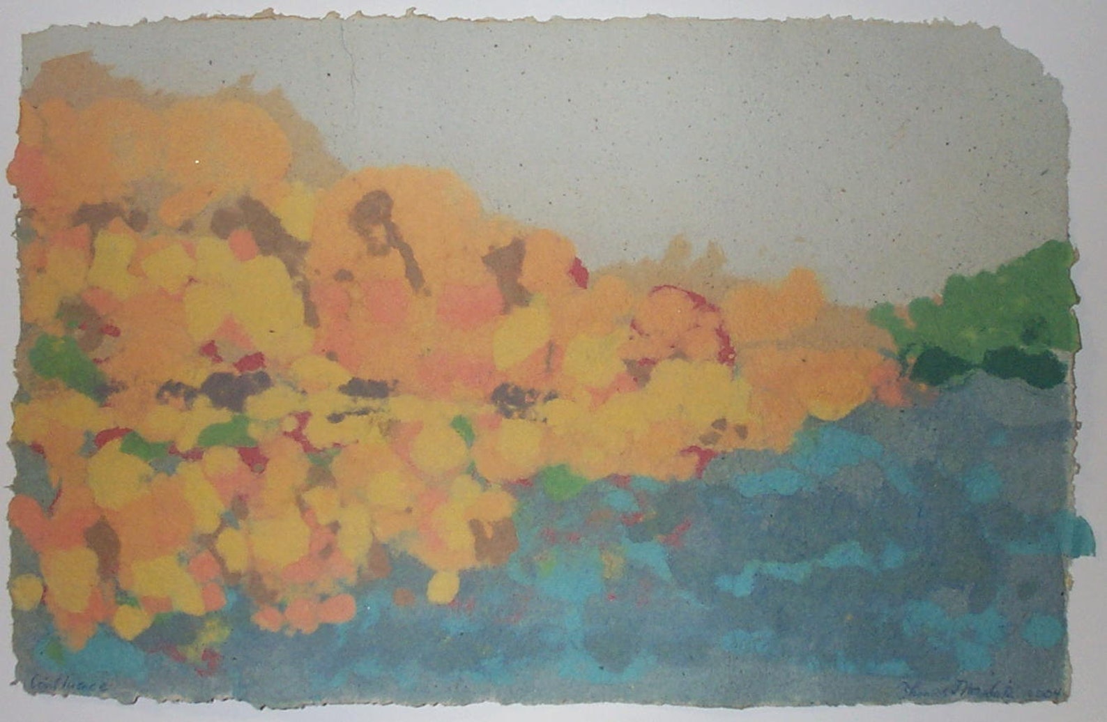 Confluence Original Paper Pulp Painting - Etsy