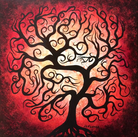 Unique Tree Paintings