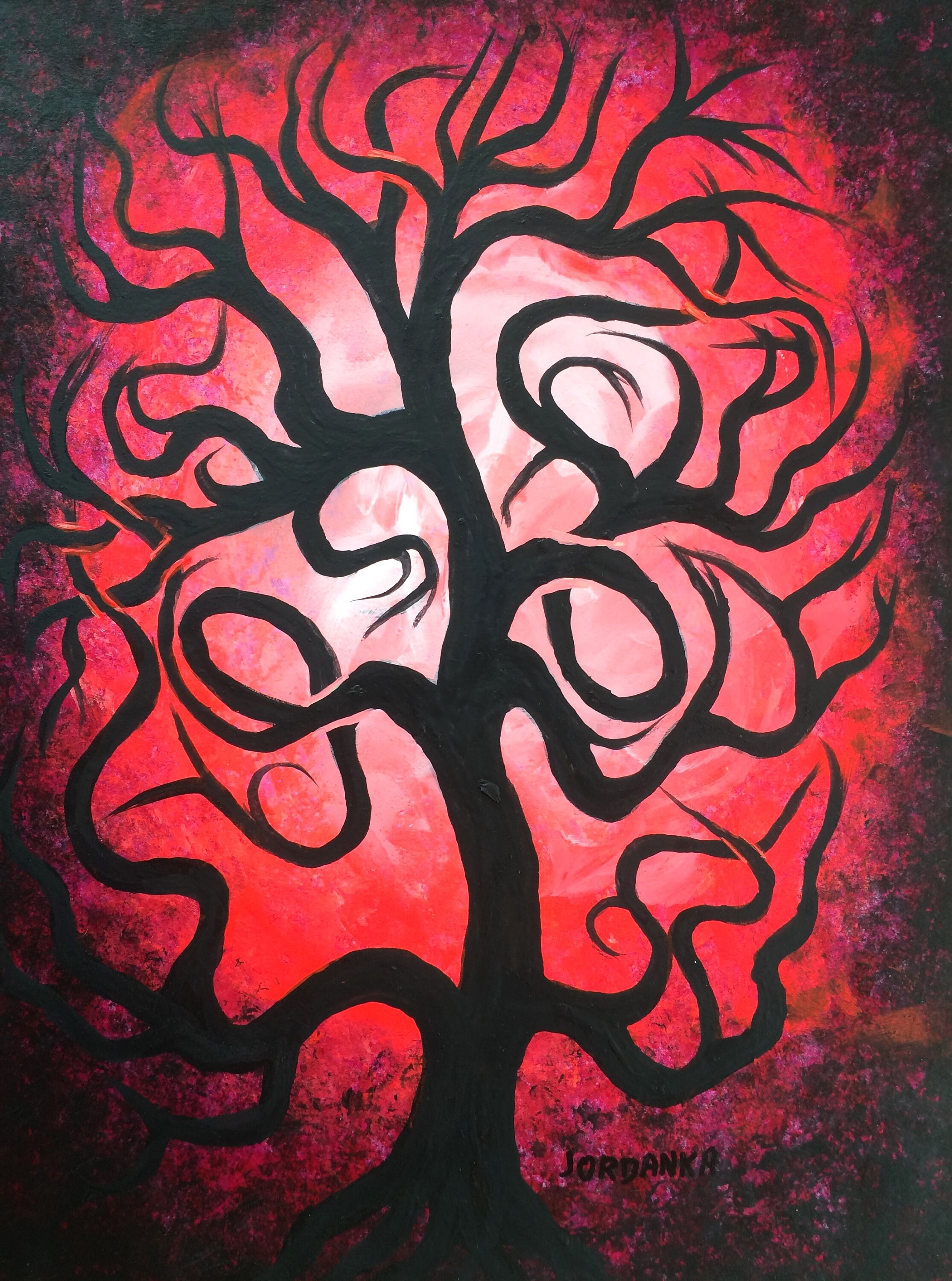 Unique Tree Paintings